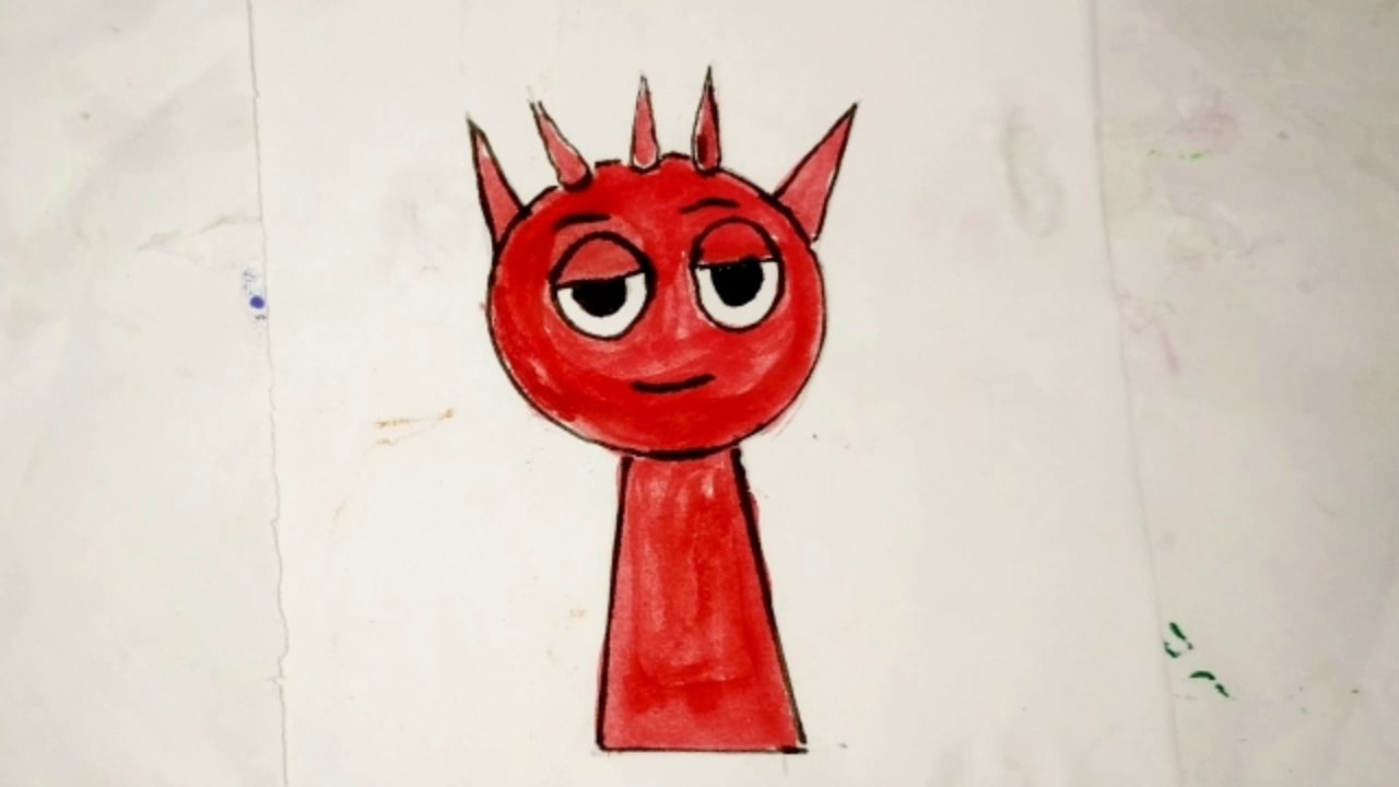 Drawing Raddy Incredible Sprunki - video Dailymotion