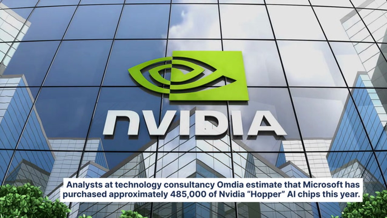 Microsoft Scoops Up 485,000 Nvidia AI Chips, Twice As Many As Its ...