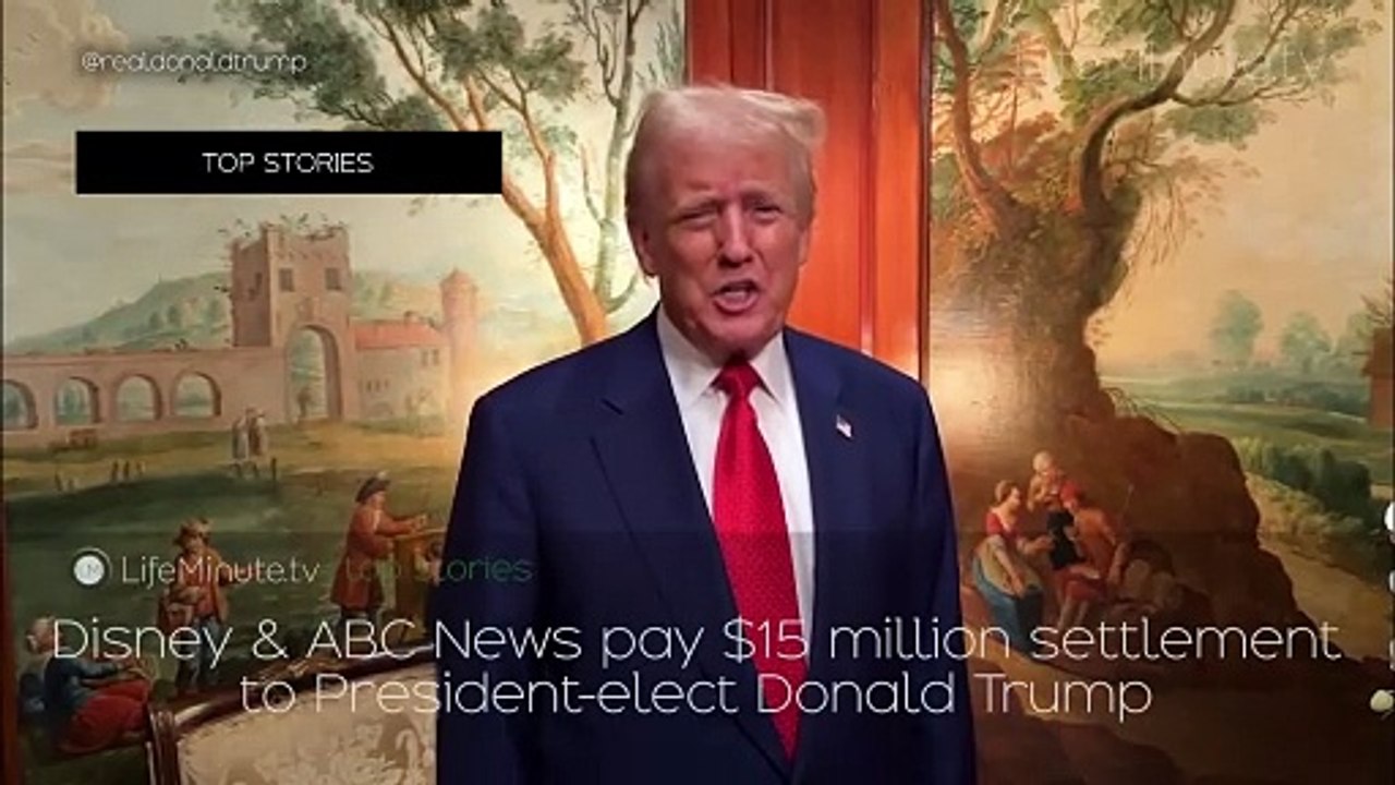 Disney/ABC Pay $15M Settlement to Trump, Mariah Carey Signs Rihanna's ...