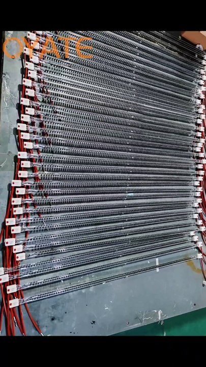 220v 1000w quartz infrared lamps carbon fiber heating lamps for ...