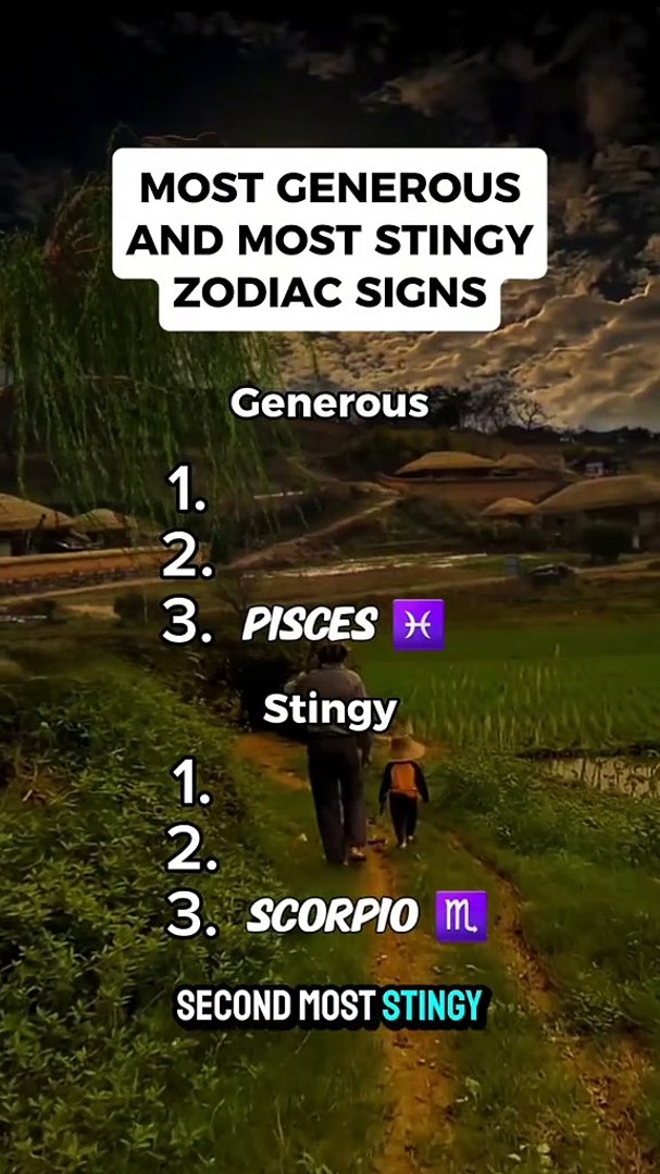 The most stingy zodiac sign 60 photos - Astrologytoyou.com