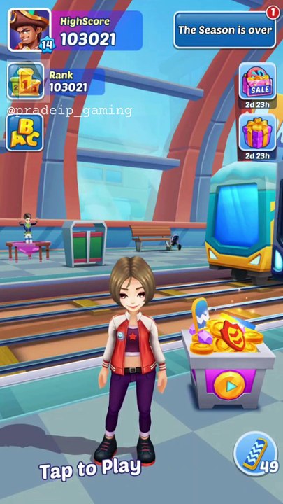 Subway Princess Runner Subway Surf shorts Subway Princess gameplay # ...