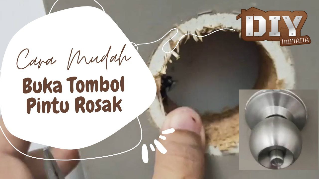 Cara Mudah Buka TOMBOL Pintu Rosak - Video Dailymotion