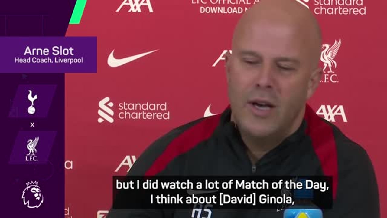 'I hope Ange wins a trophy' - Slot prays for Postecoglou success - video Dailymotion