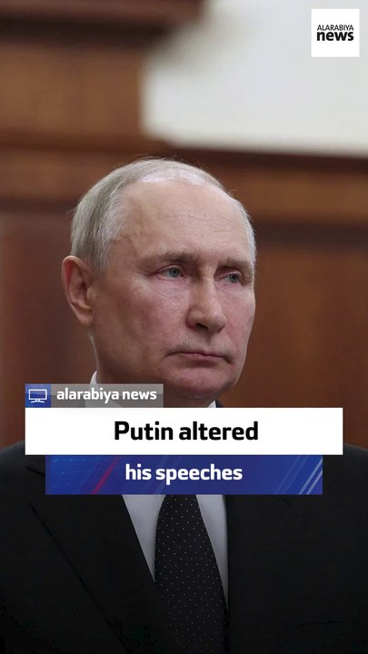 Putin altered his speeches - video Dailymotion