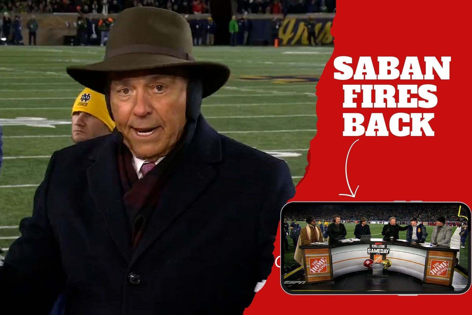 Nick Saban fires back at Shane Gillis for joking about ?cheating? in ...