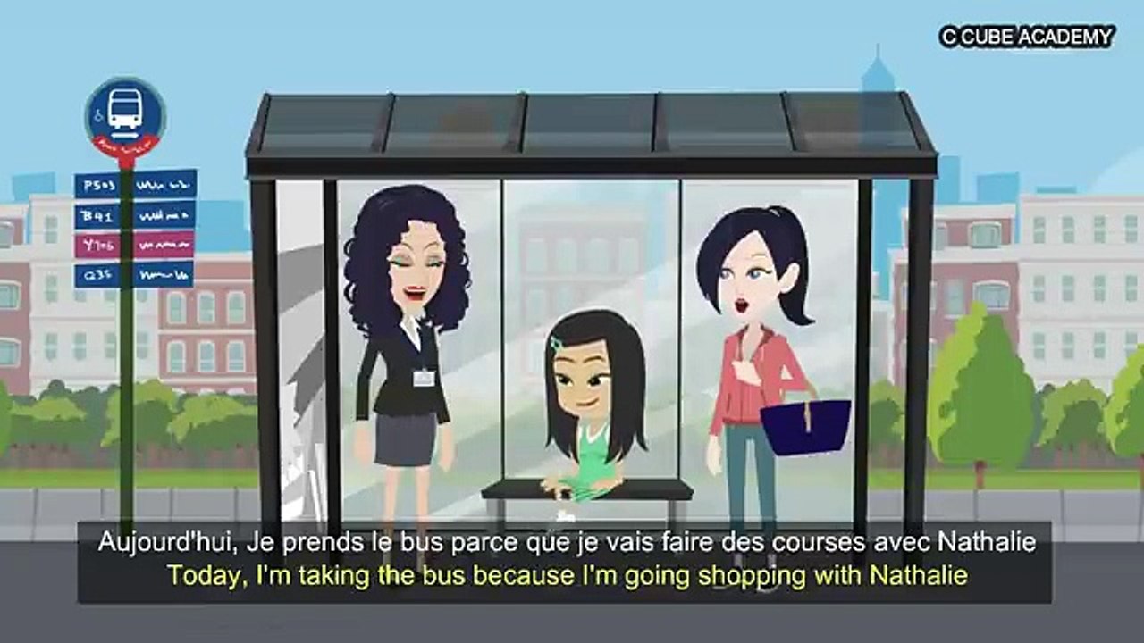 Daily French Conversation Practice with Subtitles - Improve your Spoken ...