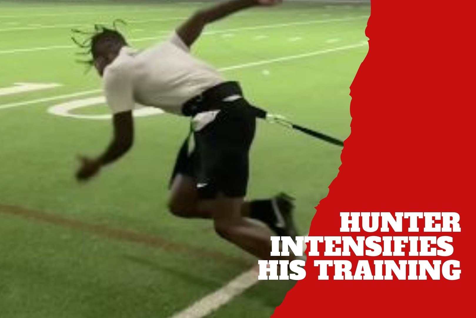 Way to go! Travis Hunter is training like a future NFL superstar ...