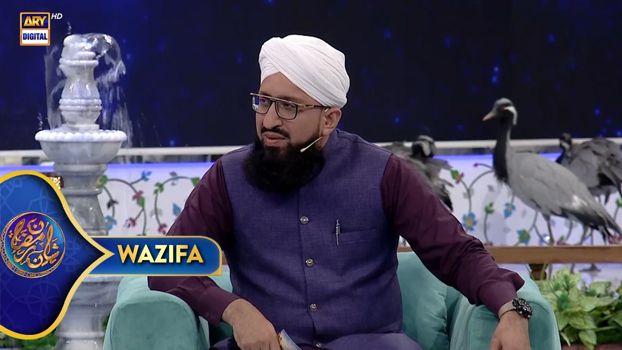 Wazifa | Shan e Sehr | 3 March 2025 | Mufti Sohail Raza Amjadi | Waseem ...