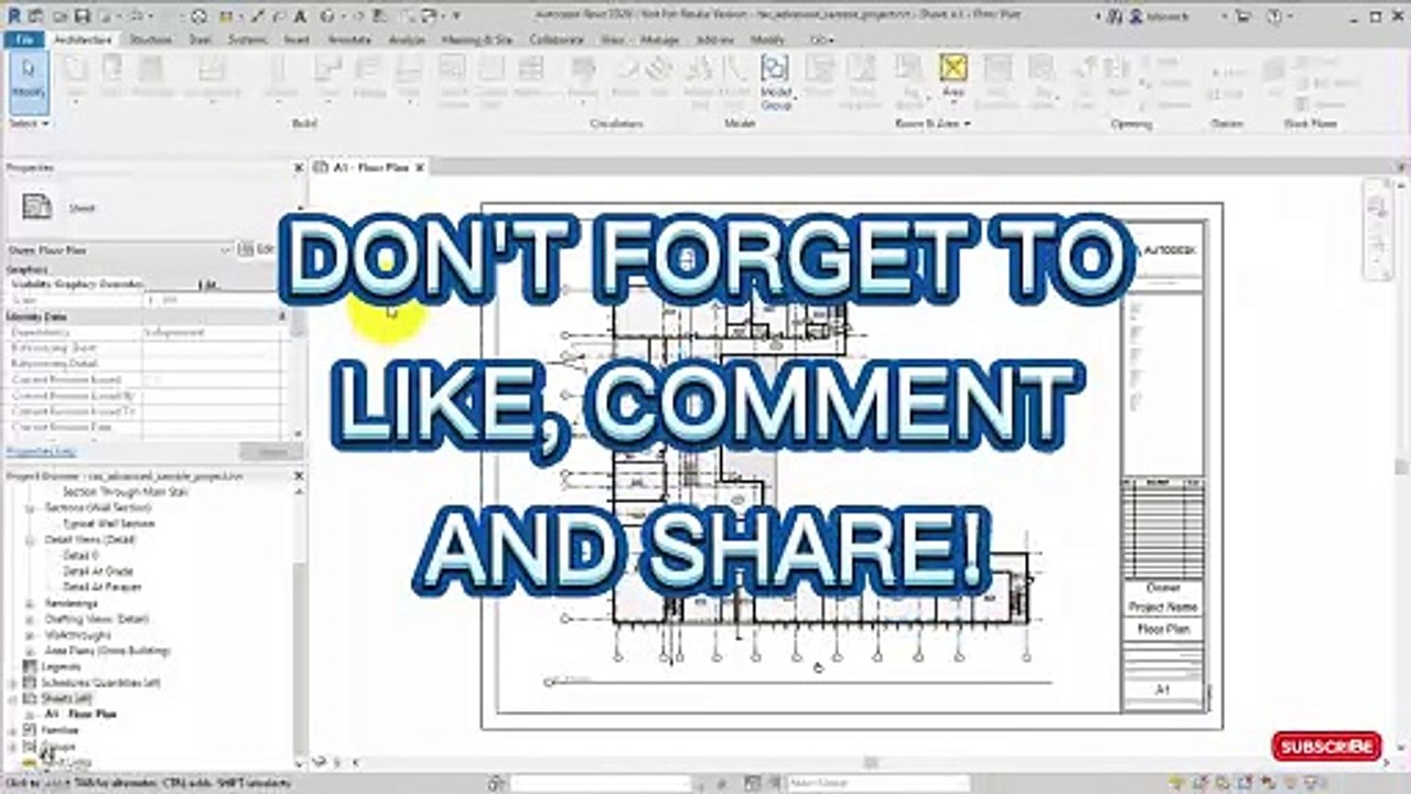 How to Create Sheet Views in The Revit | Part # 33 | #architecture # ...