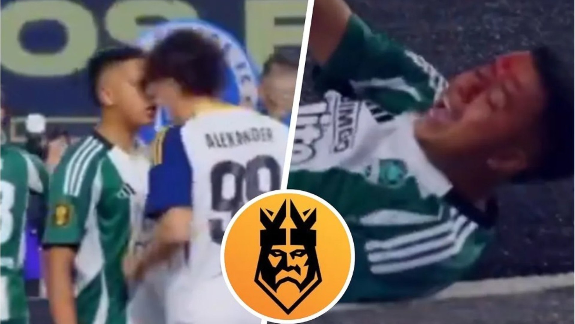 La agresión de Alexander 00 en la Kings League Américas - MarcaTV