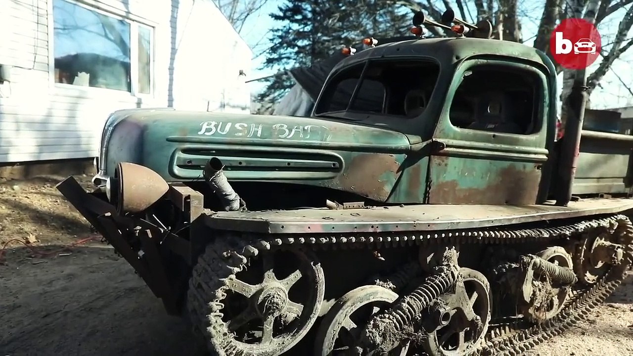 Man Builds ‘Tankenstein’ From WW2 Tank - video Dailymotion