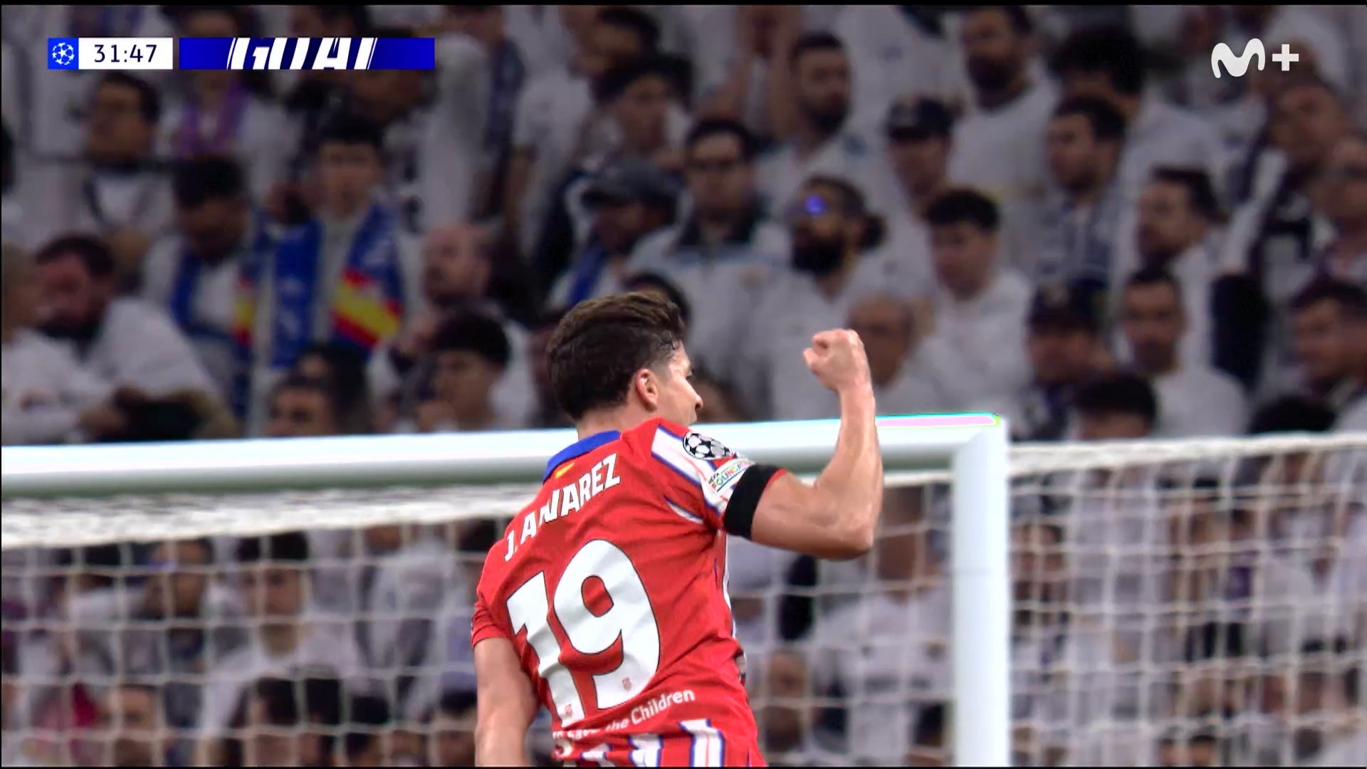 Gol de Julián Álvarez (1-1) en el Real Madrid 2-1 Atlético de Madrid - MarcaTV