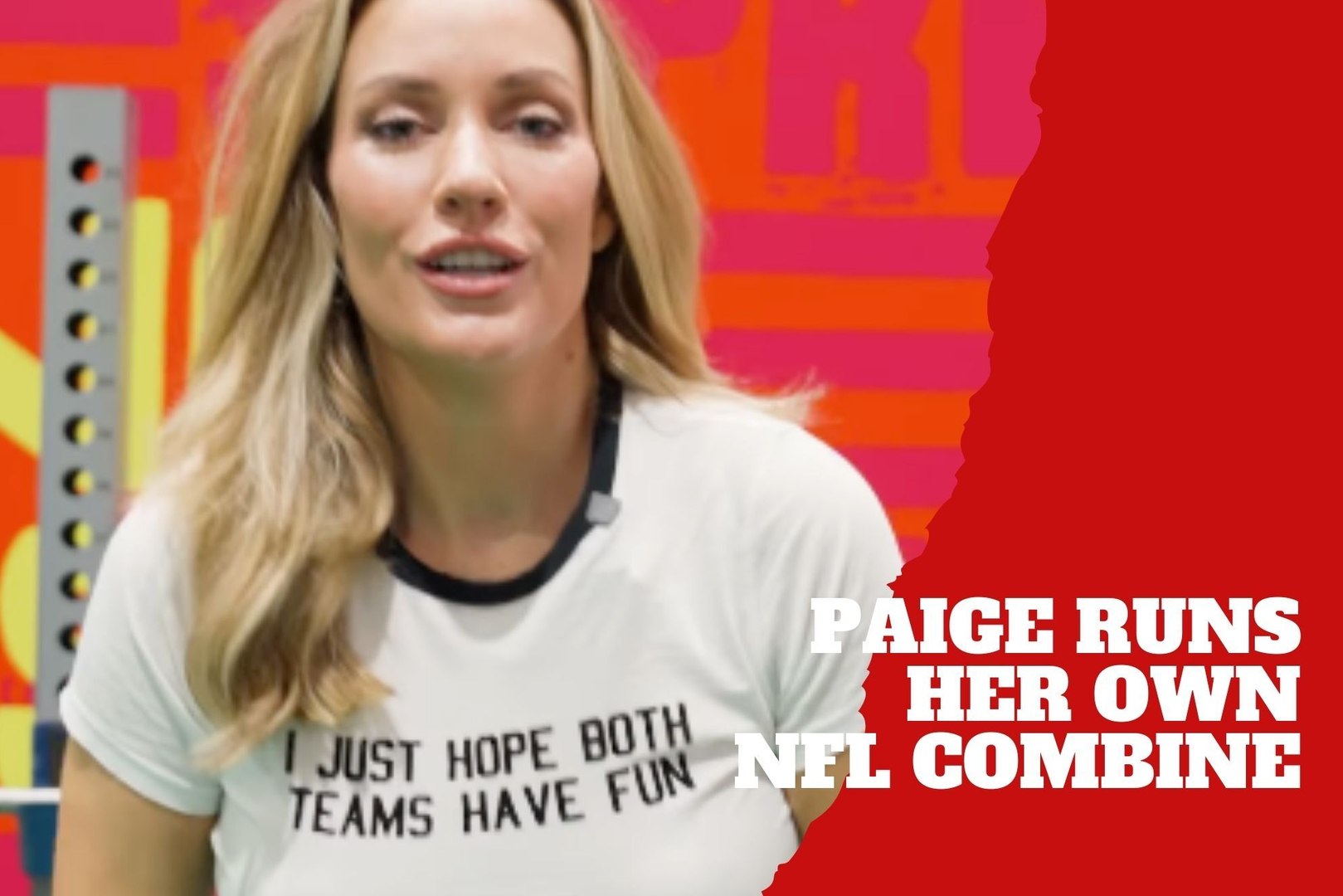 Paige Spiranac puts her own spin on the NFL Combine and fans can?t get ...