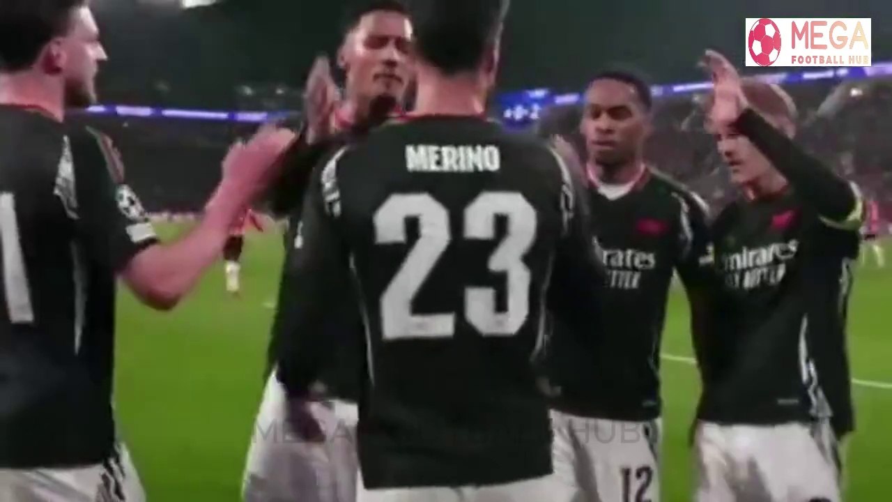 PSV vs Arsenal | Goals & Extended Highlights HD 2025 | Champions League ...