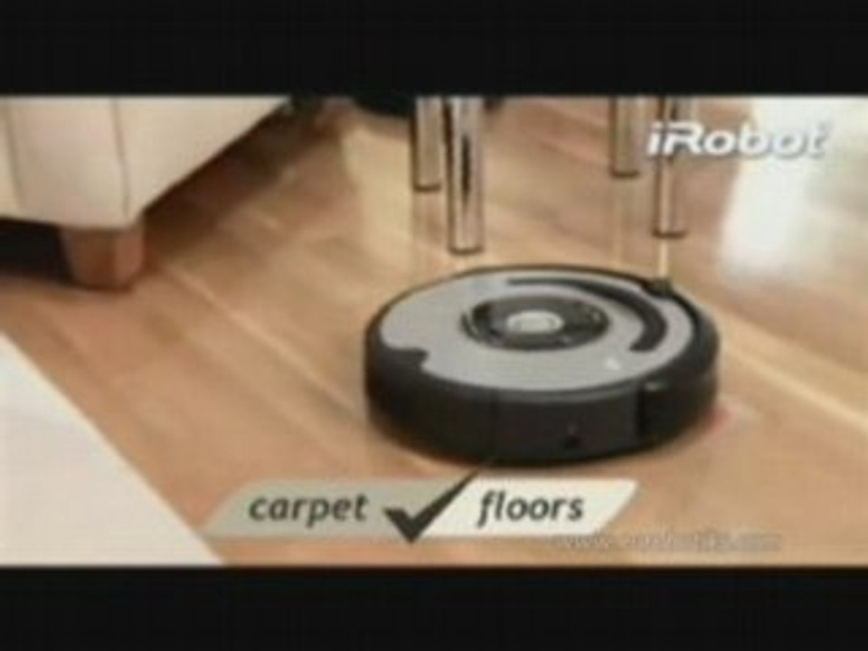 The official iRobot Roomba 560 demo video - video Dailymotion