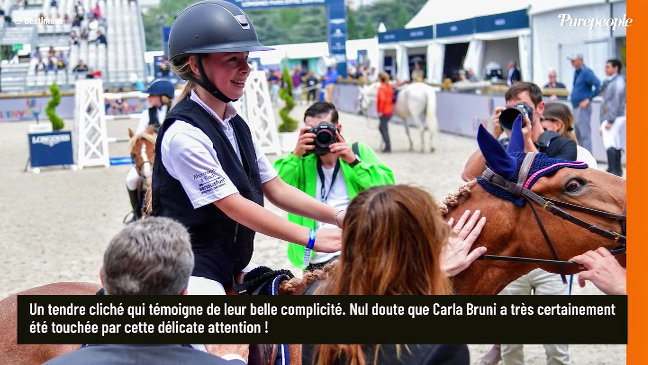 Carla Bruni-Sarkozy : Sa fille Giulia dévoile un rare moment de ...
