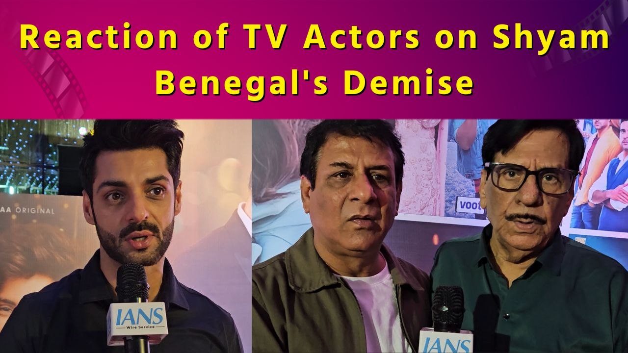 Shyam Benegal's Demise: Reaction of Rajendra Chawla, Arvind Vaidya ...