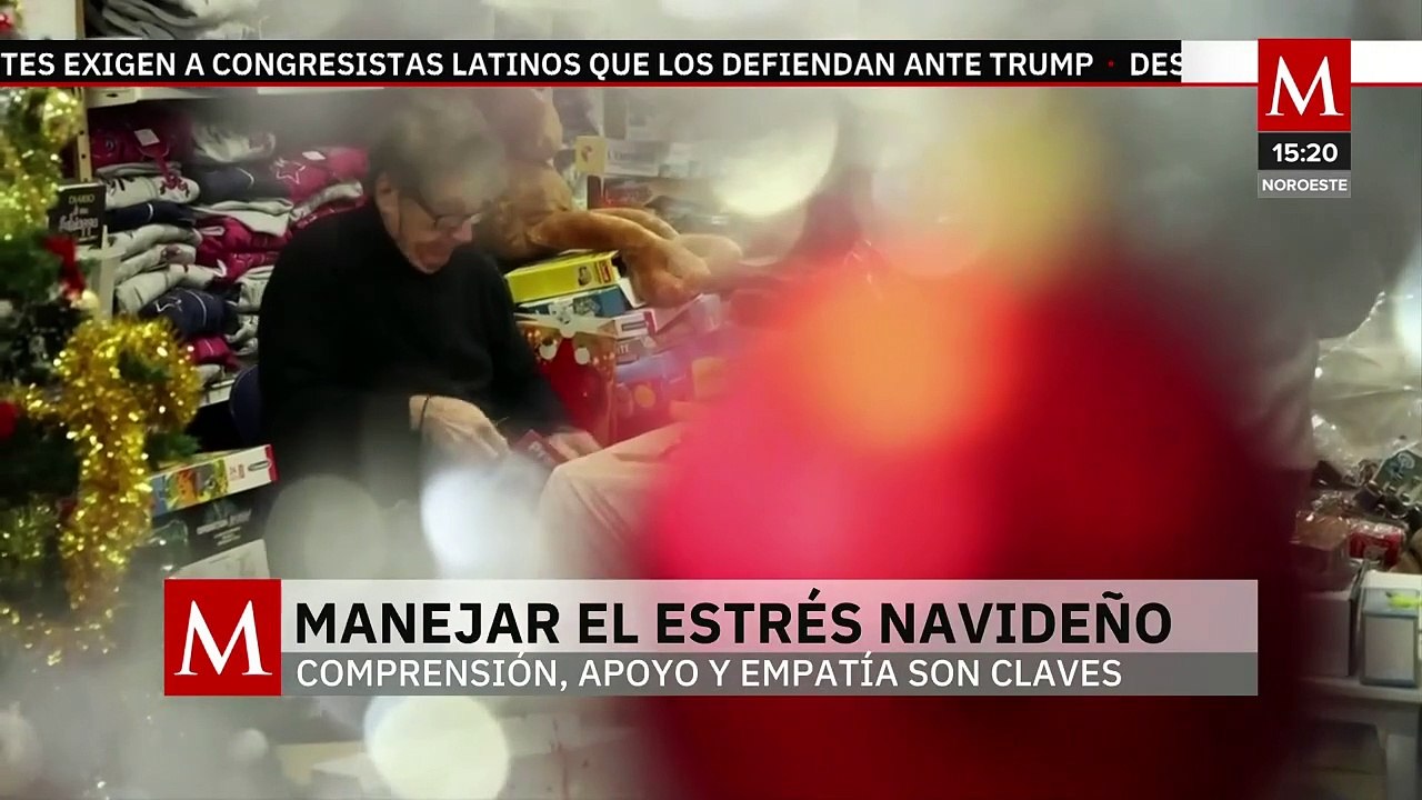 Comprensión, apoyo y empatía son claves para manejar el estrés navideño ...