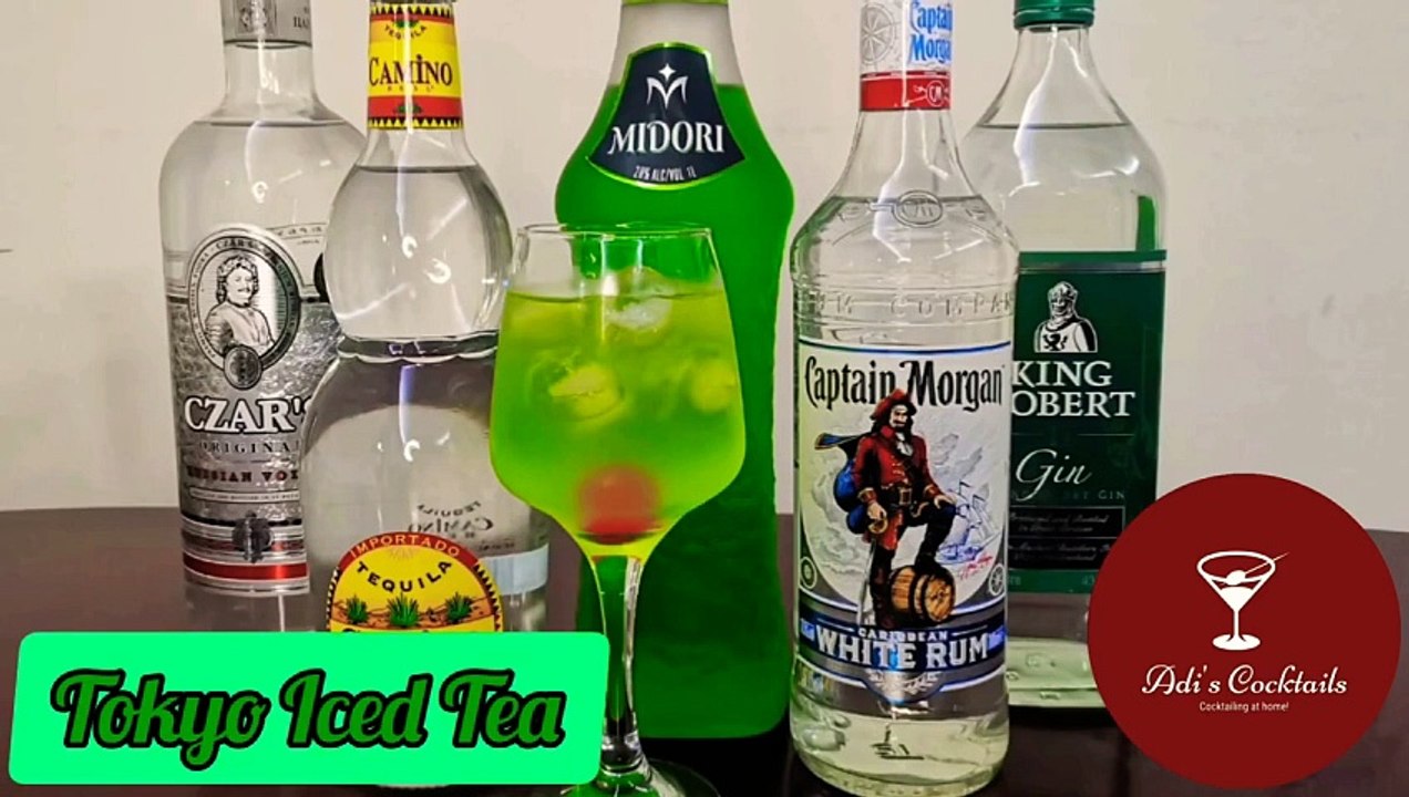 Tokyo Iced Tea | Tokyo LIIT Cocktail Recipe | Adi's Cocktails - video ...