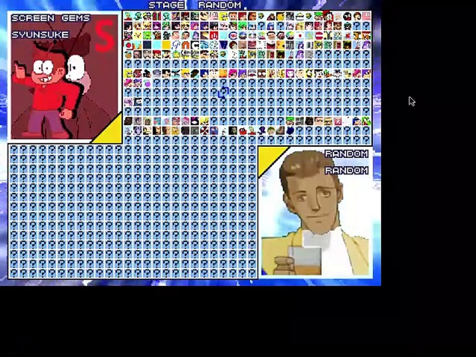 MUGEN: Screen Gems (Me) & Syunsuke vs Dee Bee Kaw & Warner Bros - video ...
