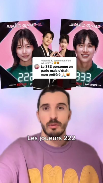Les joueurs 222 et 333 sont les stars de Squid Game 2 - Vidéo Dailymotion