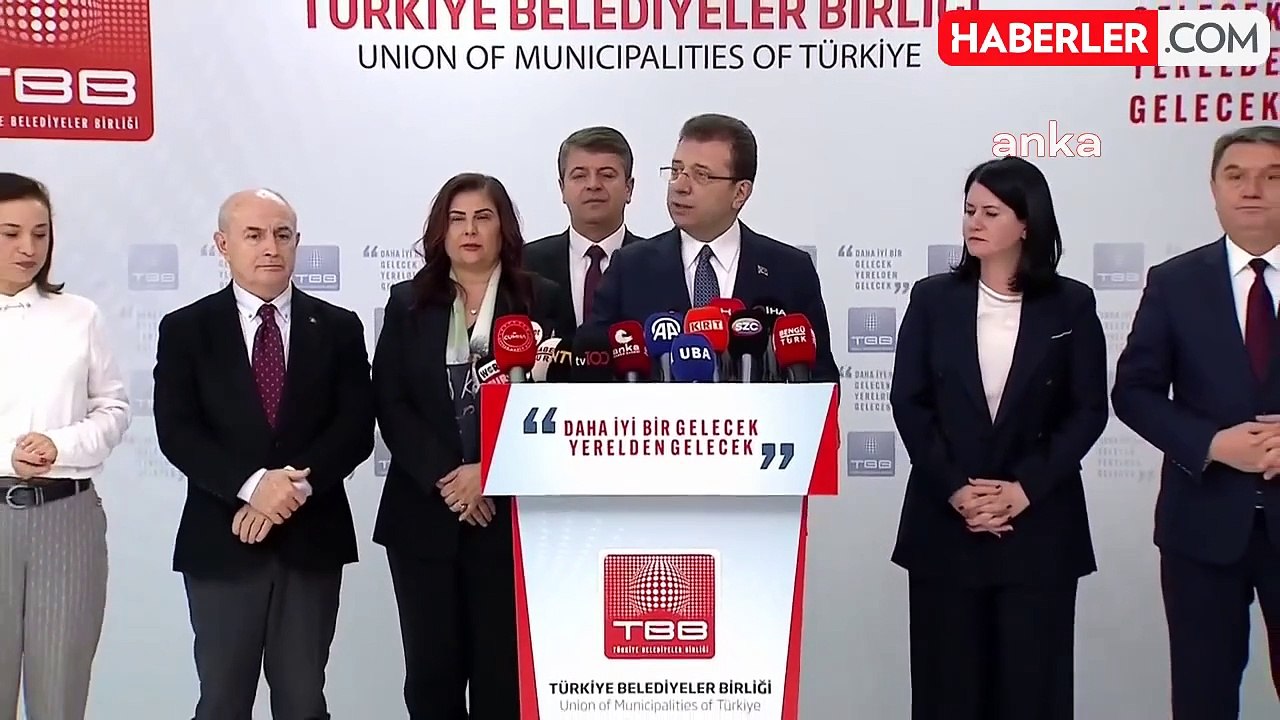TBB Encümen Toplantısı Sona Erdi... İmamoğlu: "Tbb Heyetinin En Kısa ...