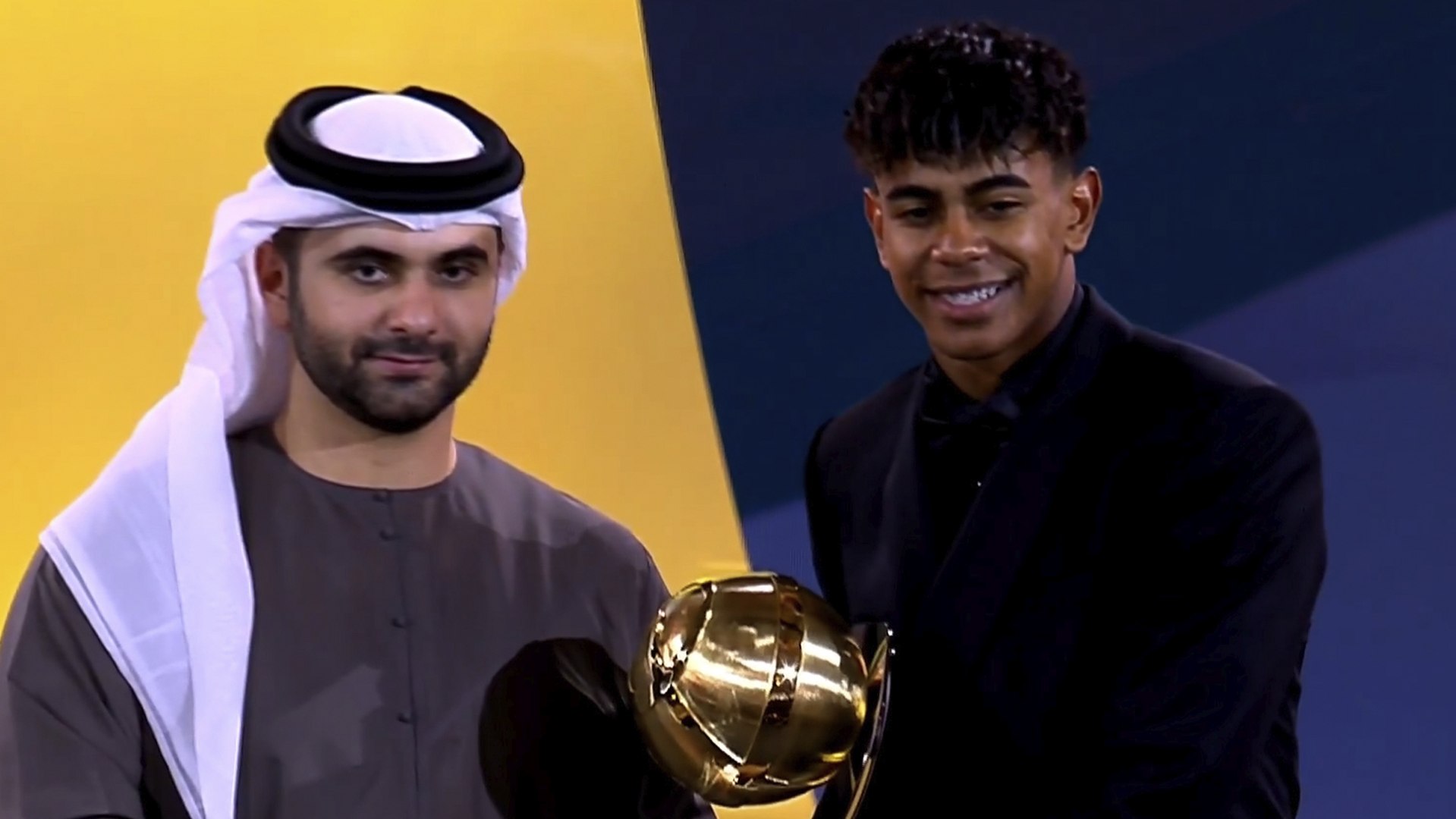 Globe Soccer Awards: Lamine Yamal es premiado como el Mejor Jugador Emergente - MARCA MEXICO