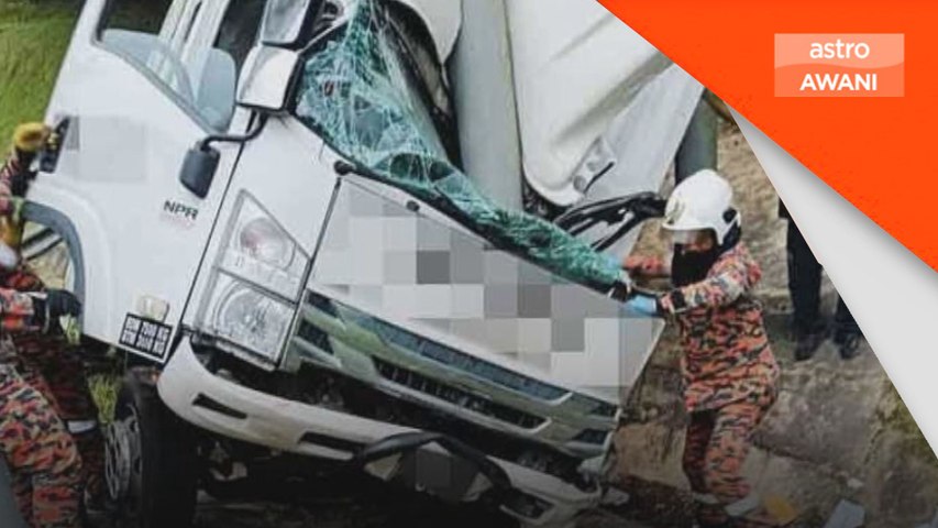 Kelindan lori tersepit disahkan maut | Astro Awani