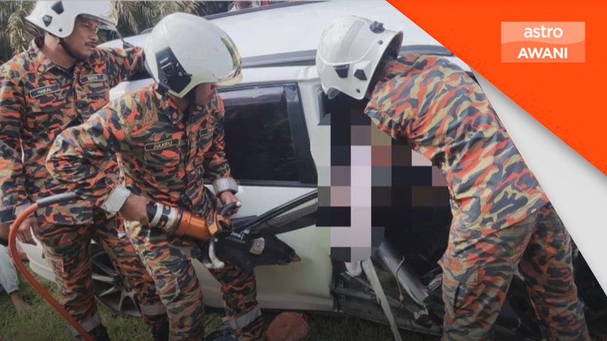 8 termasuk 3 kanak-kanak cedera dalam kemalangan babit MPV, treler | Astro Awani