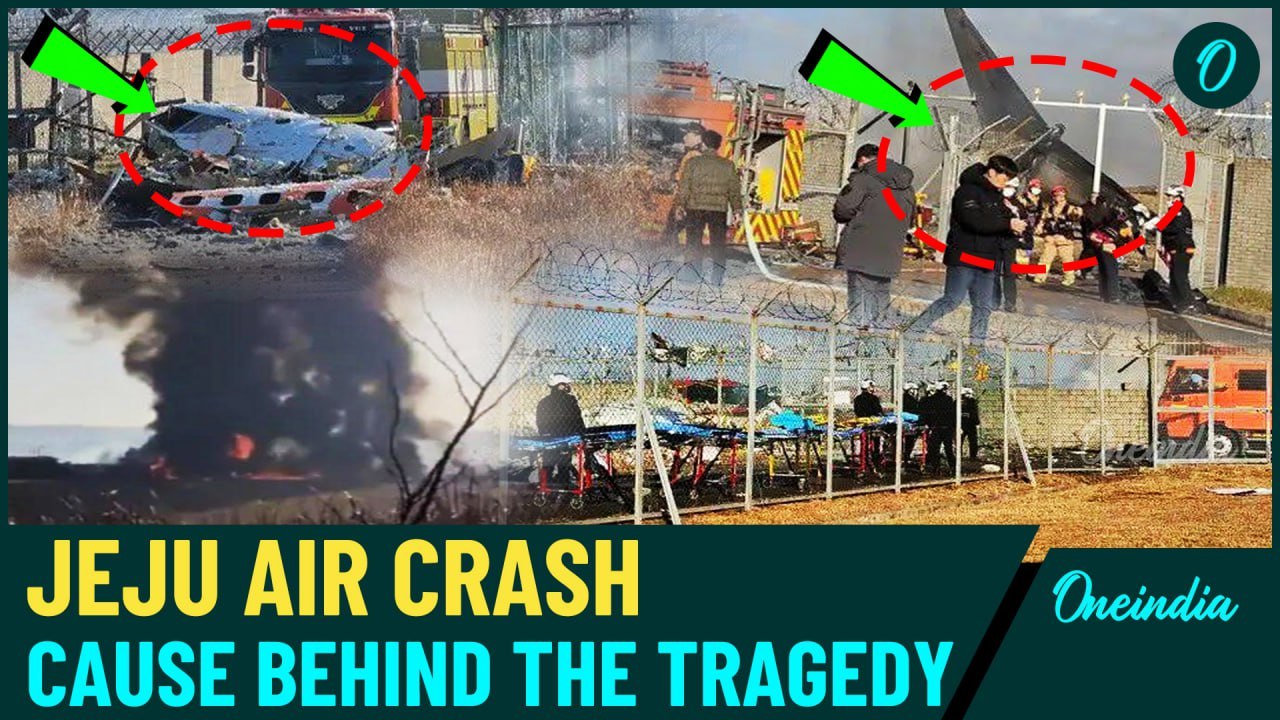 Jeju Air Crash: What Went Wrong? Plane Skidded, Hit a Wall & Erupted ...