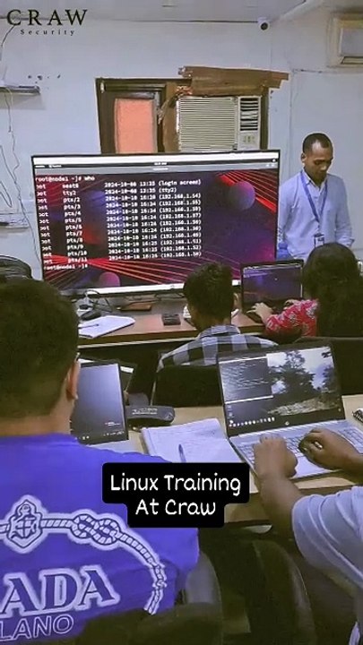 Linux Class at Craw Academy | Linux Essential Training Course in Delhi ...