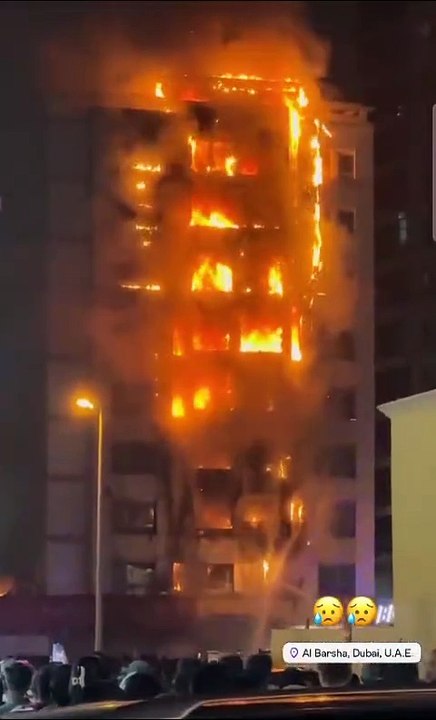 Al Barsha fire - video Dailymotion