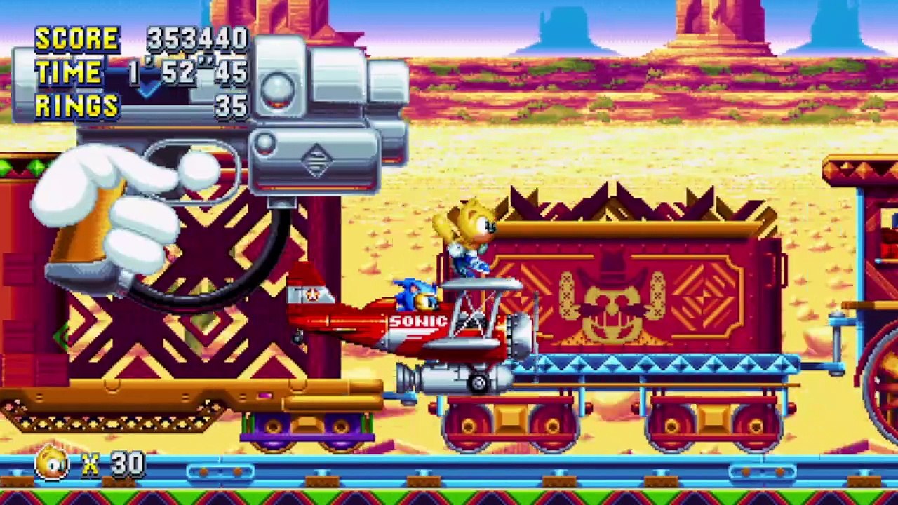 Sonic Mania Mirage Saloon Acts 1 & 2 Ray - video Dailymotion