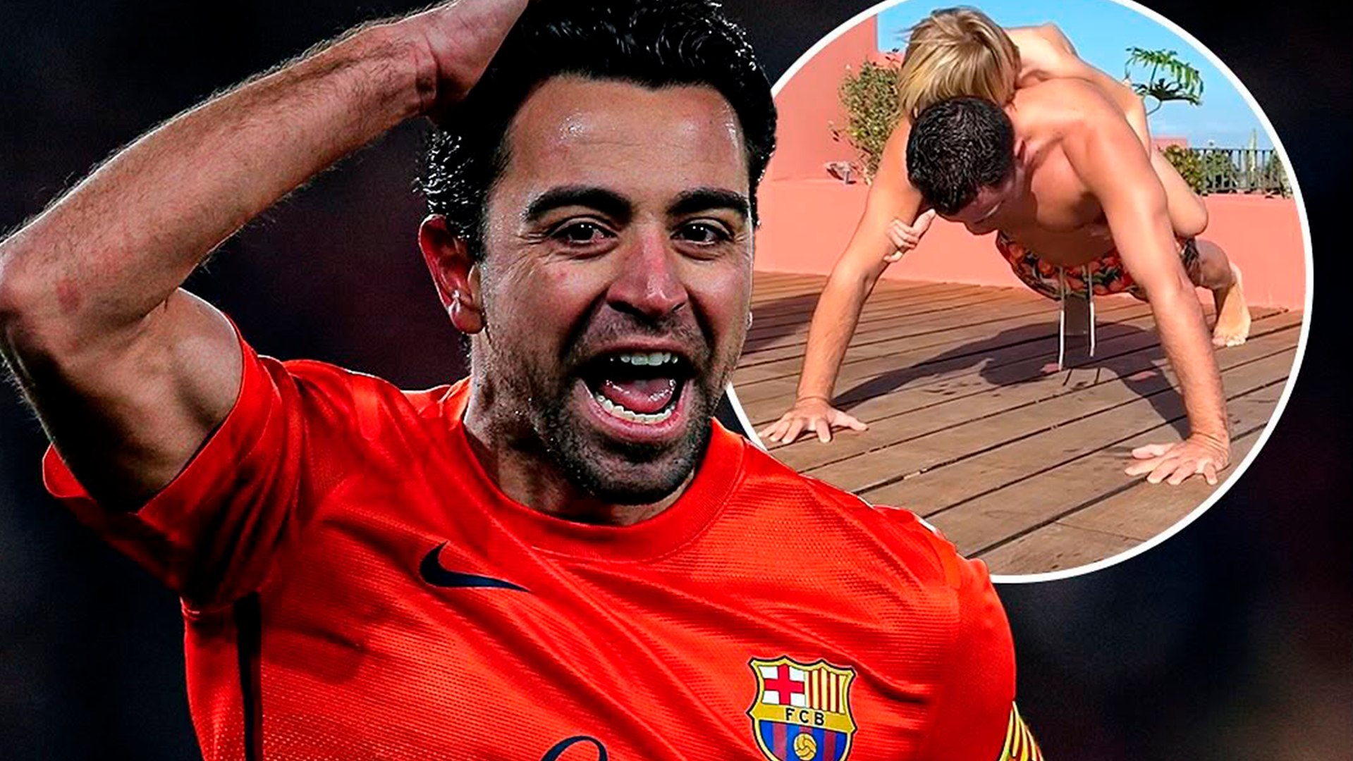 Xavi Hernández presume su forma física en sus redes sociales - MARCA MEXICO