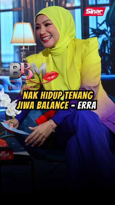 Hidup tenang, jiwa balance - Erra Fazira - Video Dailymotion