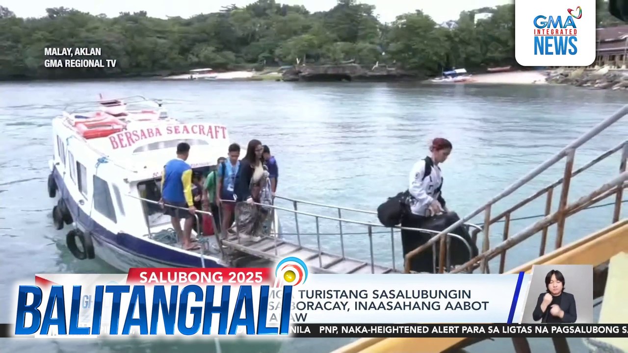 Malay, Aklan LGU - Mga turistang sasalubungin ang Bagong Taon sa ...