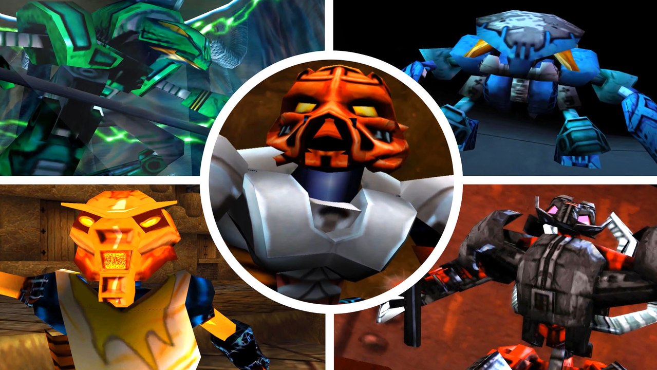 LEGO Bionicle All Bosses (PS2, Gamecube, XBOX) - video Dailymotion