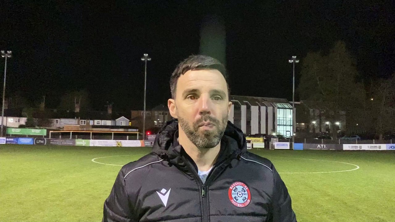 Badshot Lea manager Gavin Smith post-Farnham Town - video Dailymotion