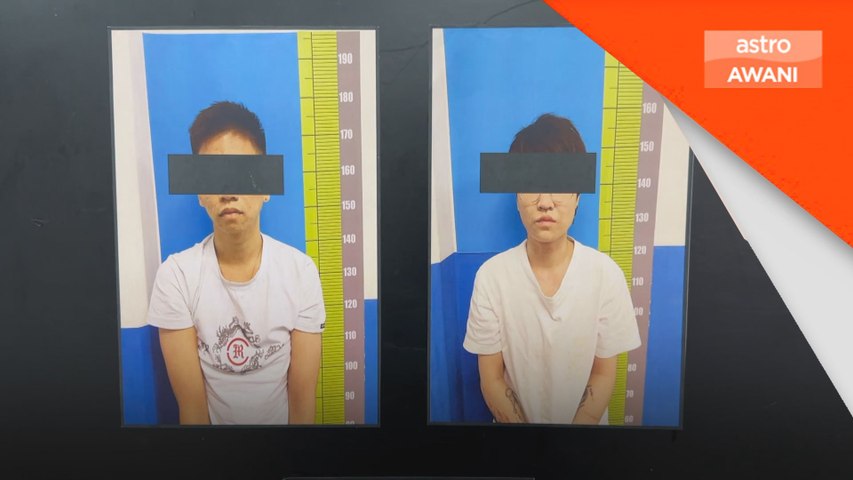 Pasangan kekasih ditahan bersama lebih 14kg dadah | Astro Awani