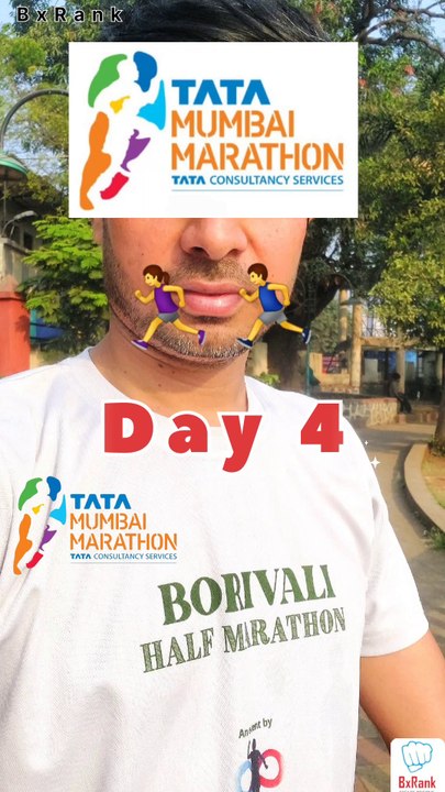 Tata mumbai marathon training day 4 | tata mumbai marathon 2025 ...