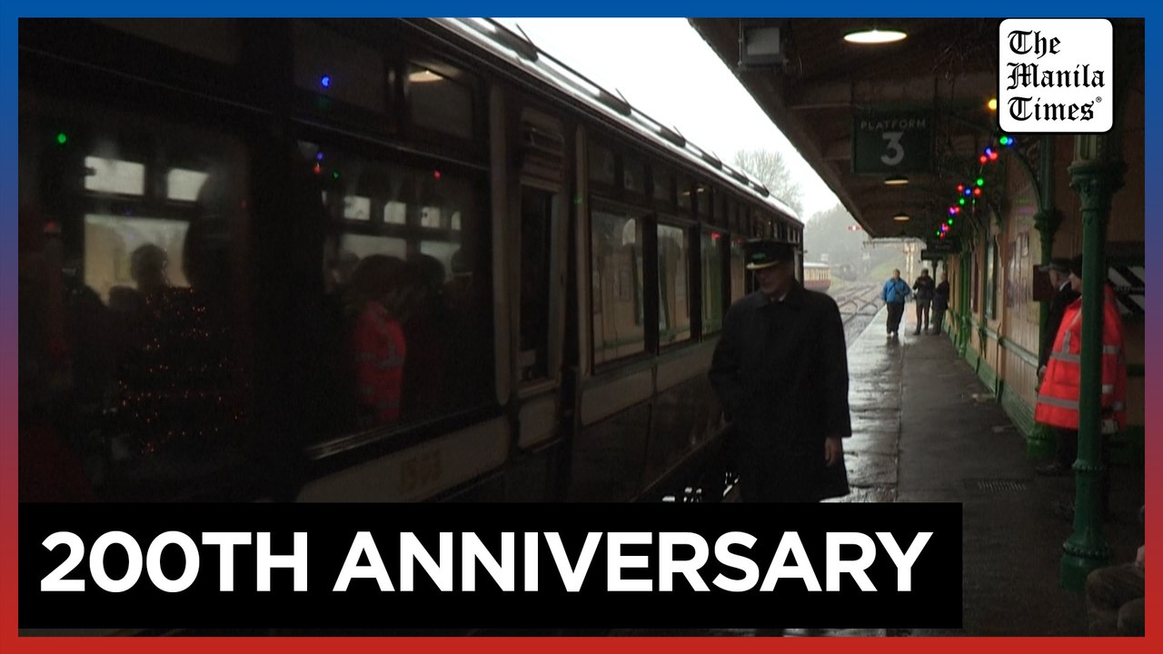 UK steam trains whistle off to begin 200th anniversary celebrations ...
