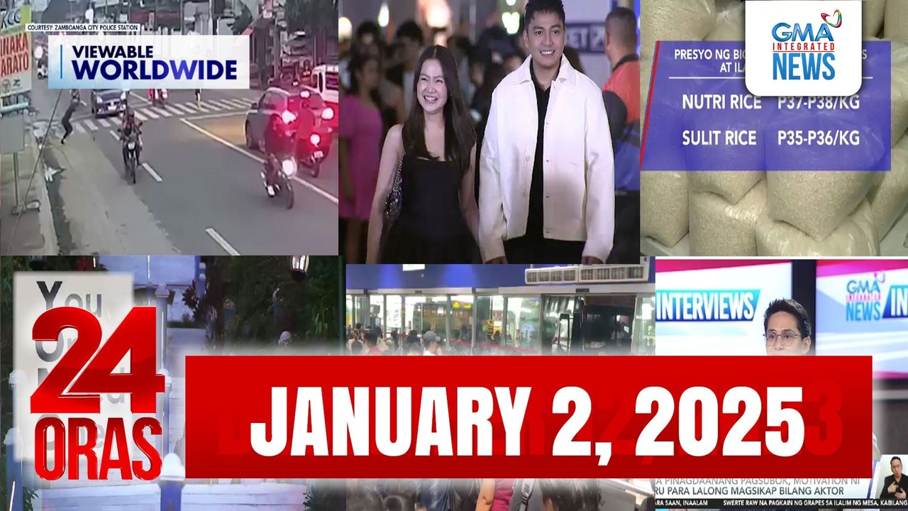 24 Oras Express: January 02, 2025 [HD] - video Dailymotion