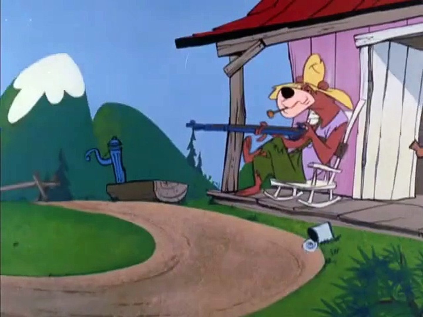 Personajes De Dibujos Animados Hillbilly Mujer Hillbilly Vectores,