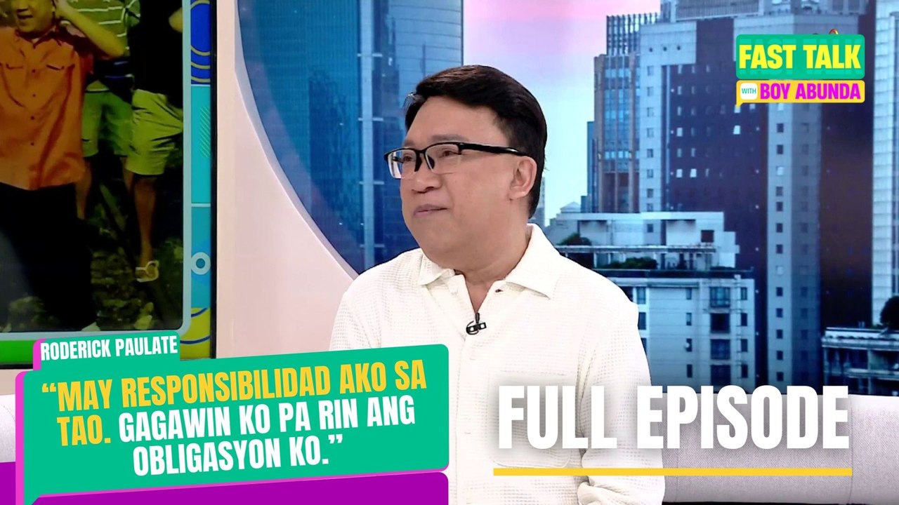 Fast Talk with Boy Abunda: Ang veteran COMEDIAN, Roderick Paulate! (Full Episode 504) - video ...