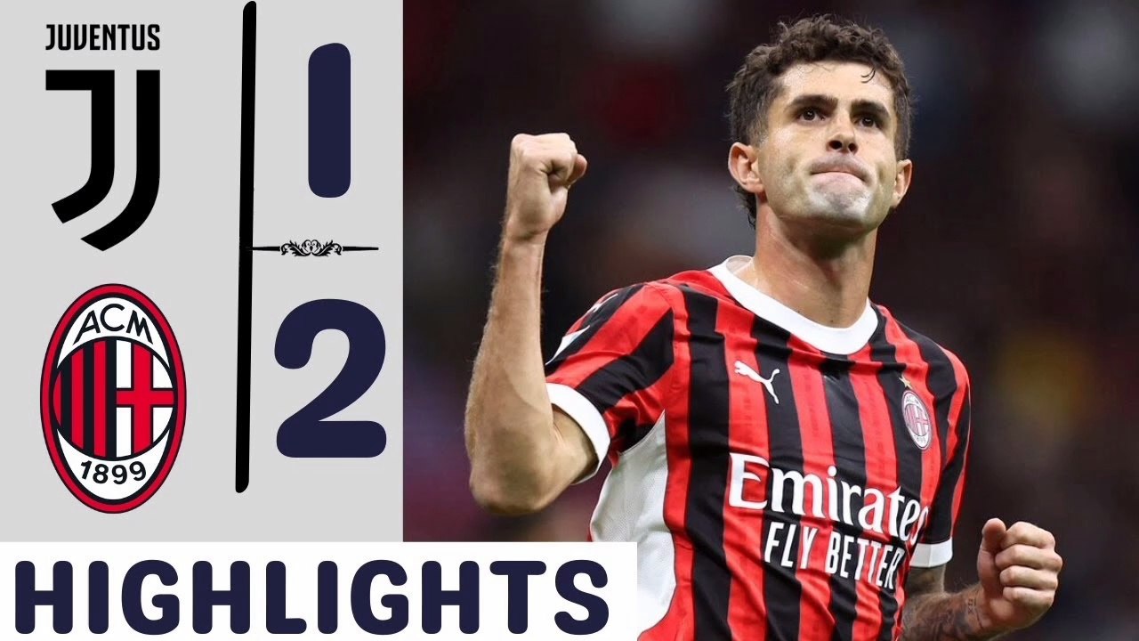 Juventus vs AC Milan 1-2 | All Goals and Highlights Italian SuperCup ...