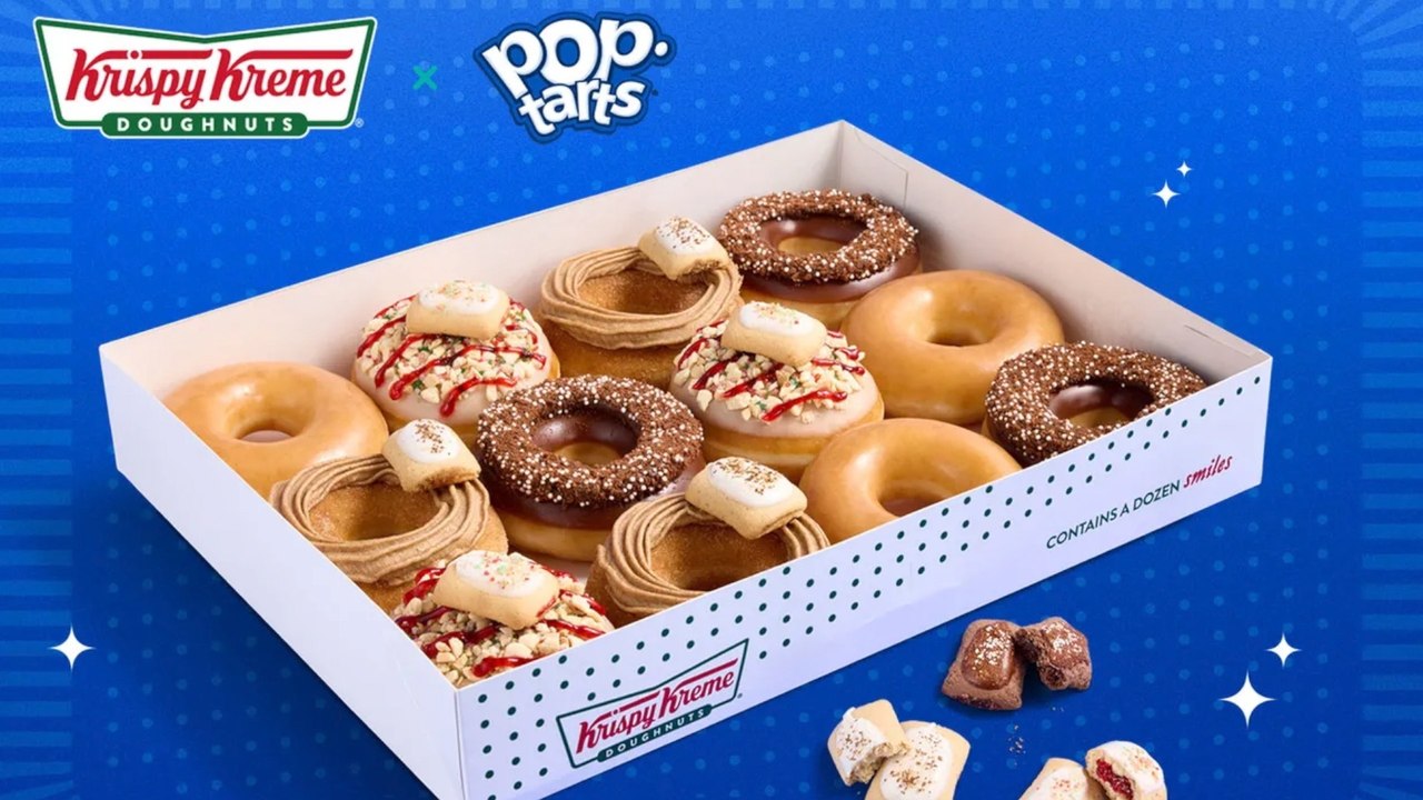 Krispy Kreme and Pop-Tarts Team Up for a “Crazy Good” Doughnut ...