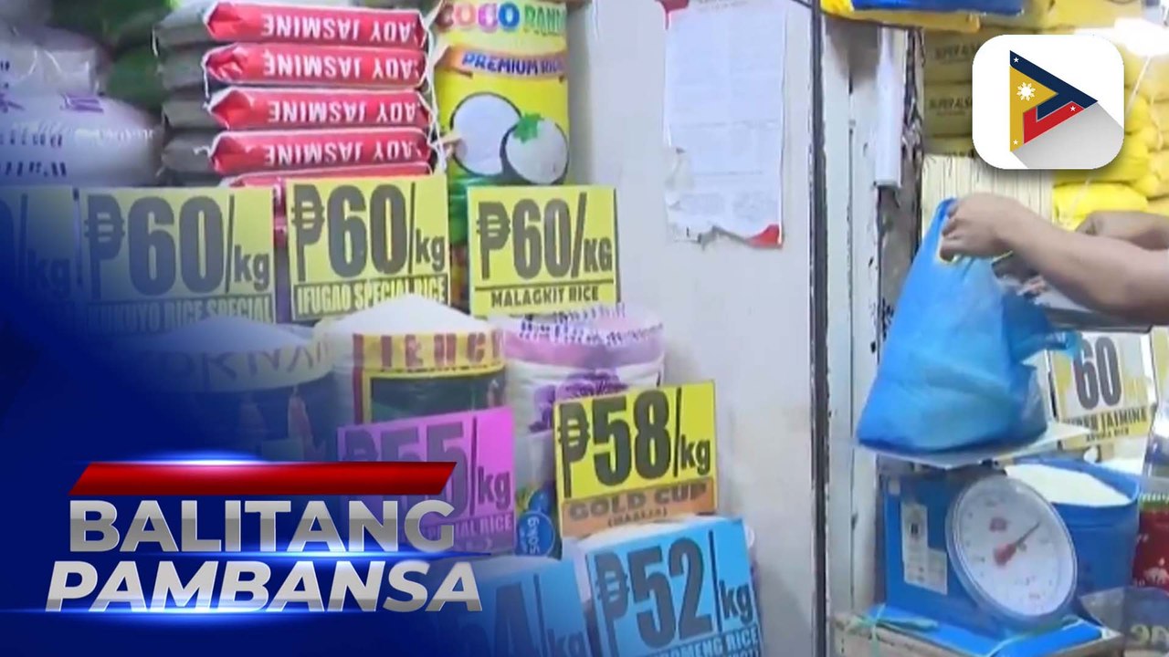 D.A., maglalagay ng SRP sa imported na bigas; tig-P36/kg na Sulit Rice ...