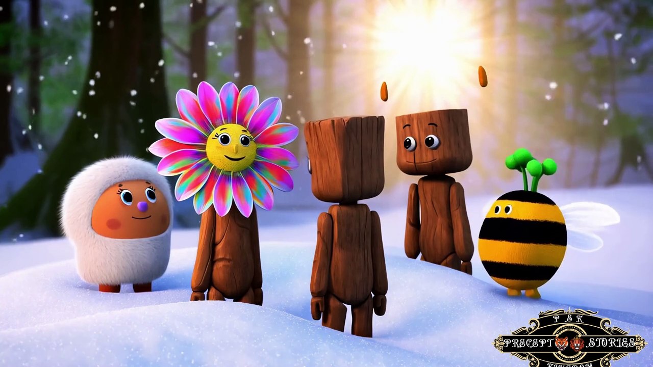 The Stick Man Family - A Snowy Adventure | Animated Stories For Kids ...