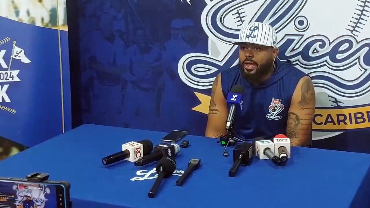 Ulises Joaquín dedica victoria del Licey a su familia - video Dailymotion